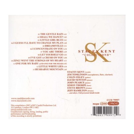 Stacey KENT - COLLECTION II [Special Edition 24 bit Remastering] (CD)